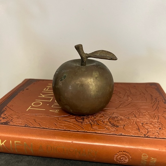 Accents | Vintage Brass Apple Bell | Poshmark